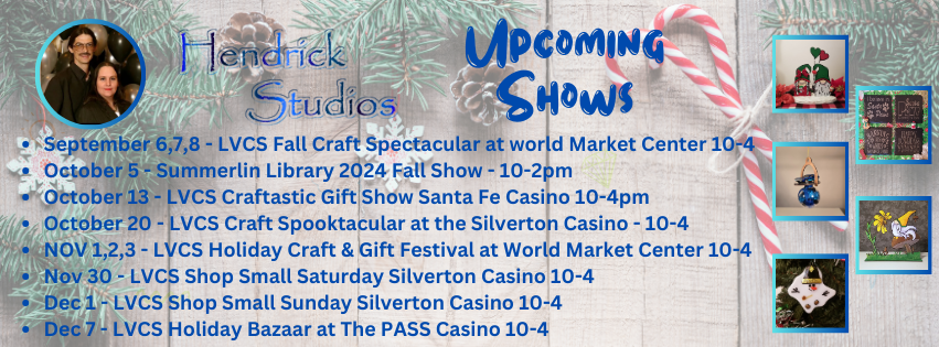 Upcoming Shows – Hendrick Studios